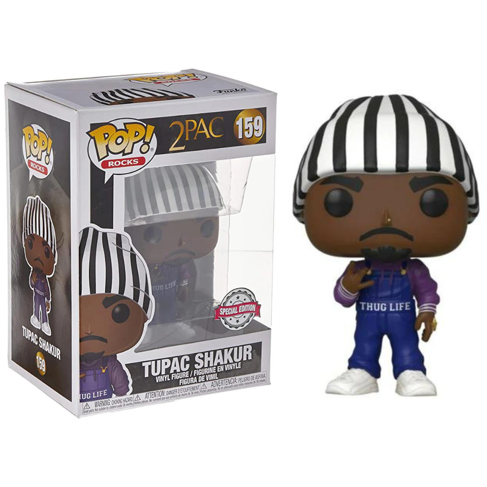 Funko Pop Rocks 2pac Tupac Shakur Thug Life Overalls Special Editi Loading Screen