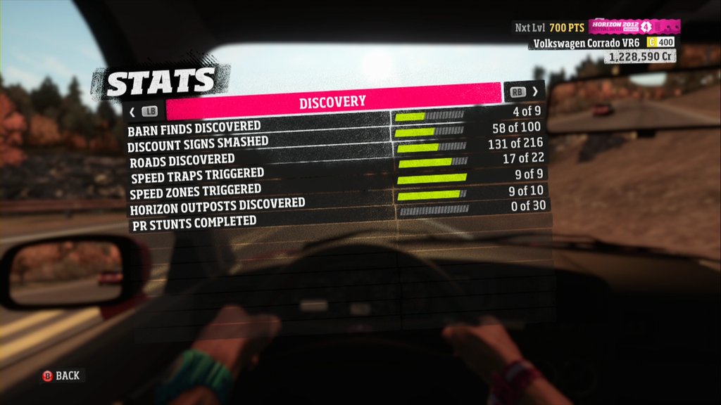 Forza Horizon – Loading Screen