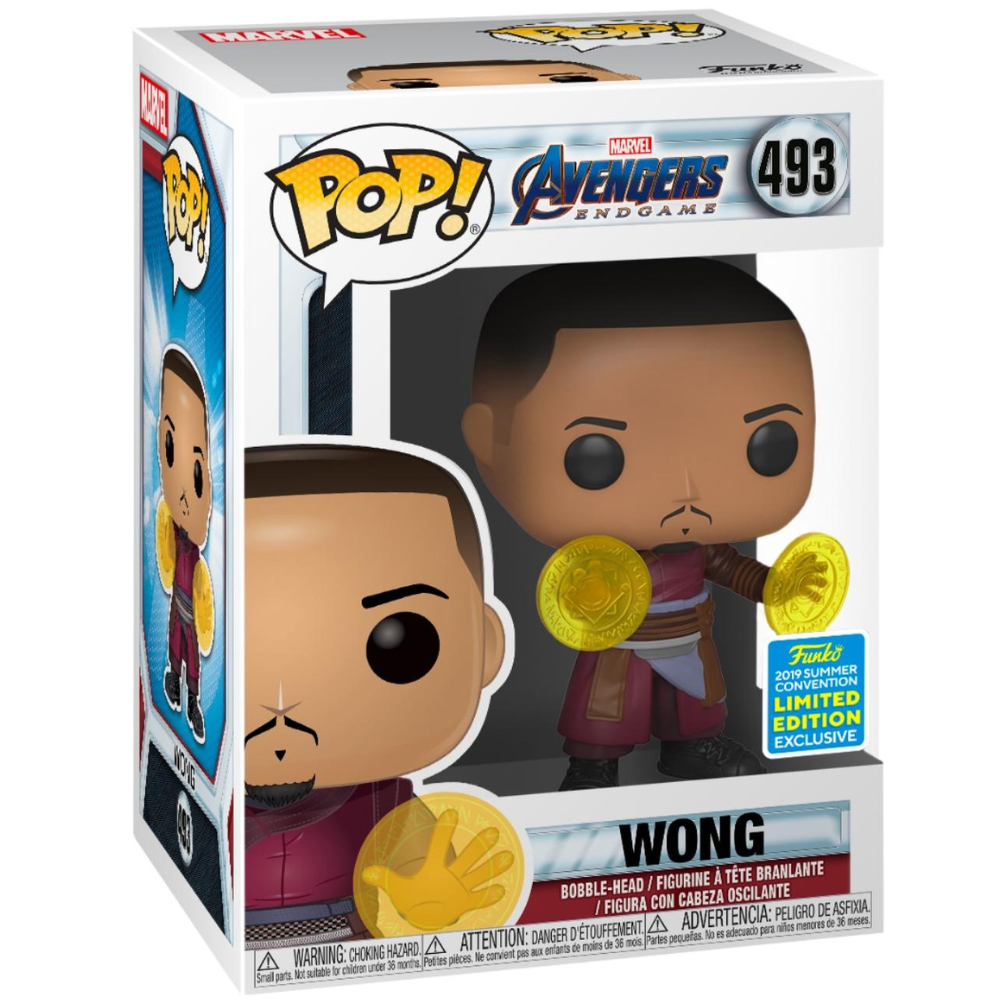 Funko Pop Avengers Endgame Wong 2019 Summer Convention EX Loading Screen